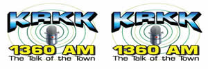 KRKK - 1360 AM The Talk of the Town